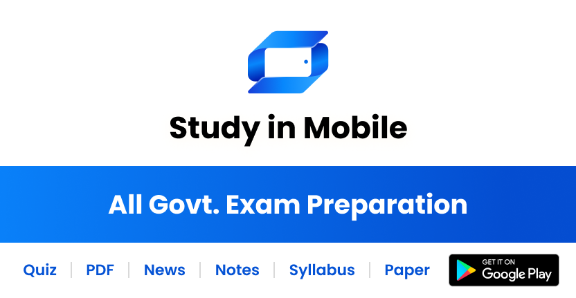 Study in Mobile : Govt Exam Preparation Online Quizzes